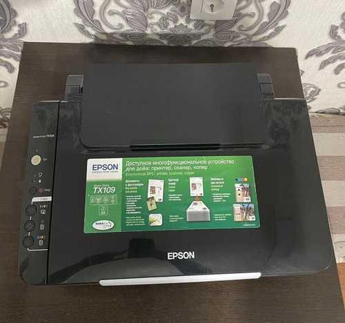 Цветной принтер epson tx109