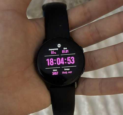 Часы samsung galaxy watch active