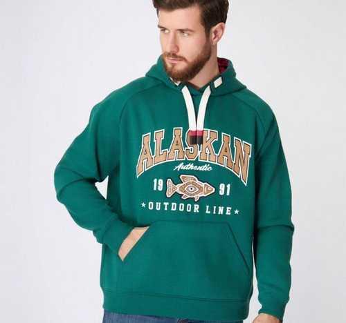 Толстовка Alaskan Promo Hoodie зеленый