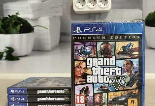 GTA5 Premium edition PS4 (Новый диск)