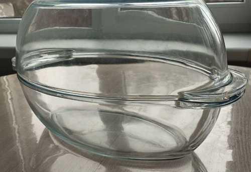 Утятница, форма для запекания стеклянная