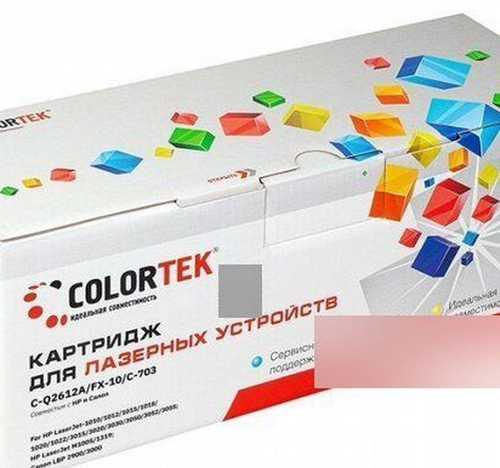 Картридж Colortek c-q2612a/fx-10