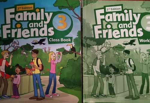 Учебник и тетрадь Family and Friends 3