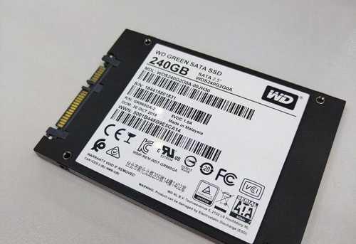 Жесткий диск SSD 240 gb WD Green SATA