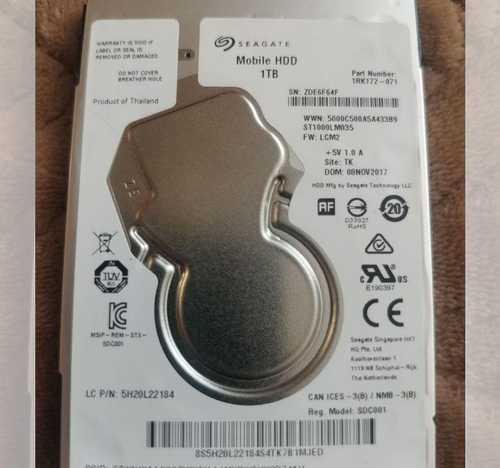 Seagate HDD 1TB