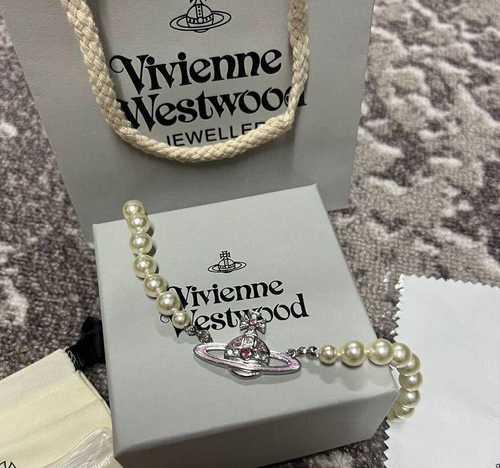 Ожерелье жемчужное Vivienne Westwood Сатурн