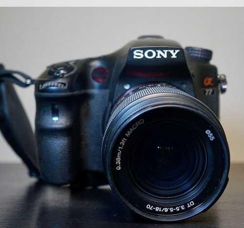 Фотоаппарат sony slt a77