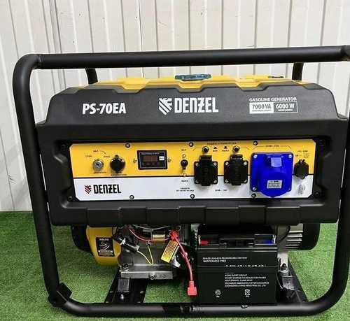 Генератор бензиновый Denzel PS 55 EA, 5.5 кВт