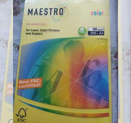 Бумага a4 maestro