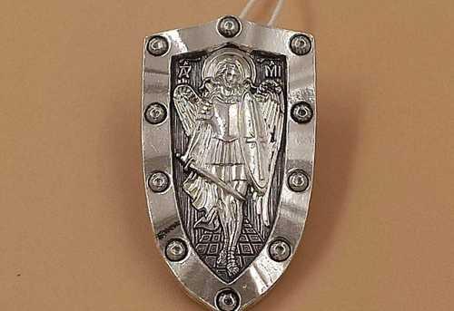Серебряная нательная икона Архангел Михаил, 229