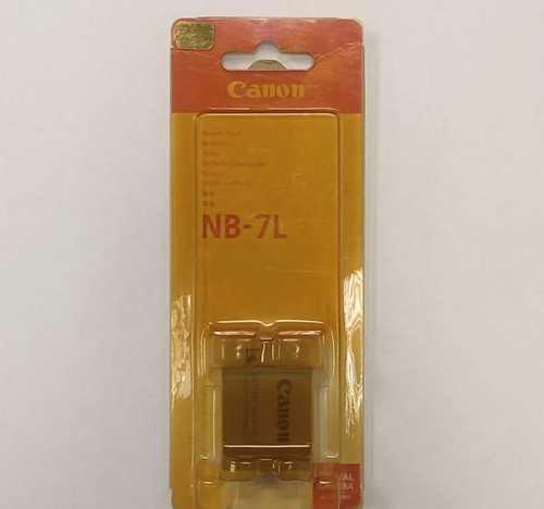 Аккумулятор NB-7L для фотоаппаратов Canon Powersho