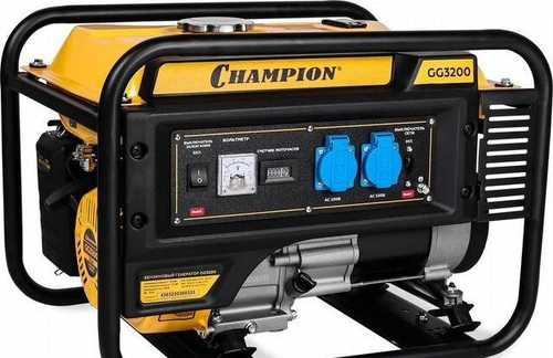 Бензиновый генератор champion GG 3200