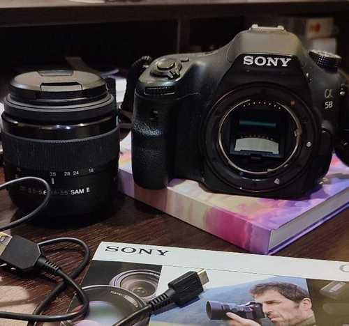 Цифровой зеркальный фотоаппарат Sony Alpha SLT-A58