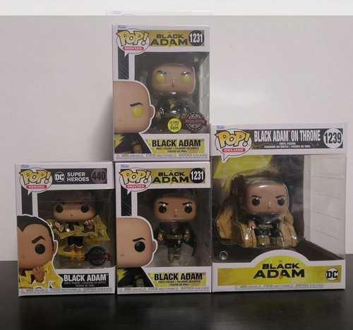 Black adam funko pop