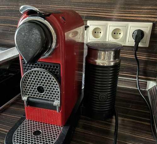 Кофемашина nespresso CitizMilk C123