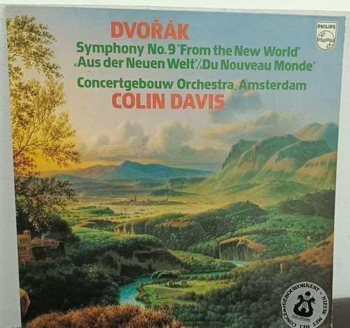 Dvorak, Colin Davis "Symphony No.9" винил