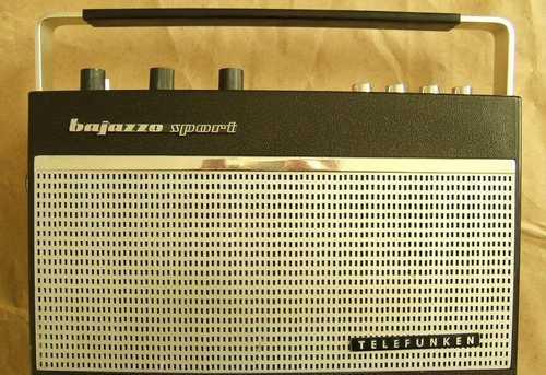 Радио приёмник Telefunken Bajazzo 1968 г. Германия