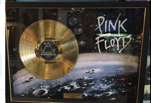 Золотой винил Pink Floyd 'Dark Side of the moon'