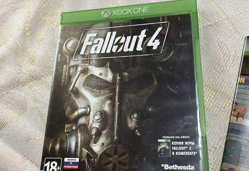 Fallout 4 xbox one x s рус постер