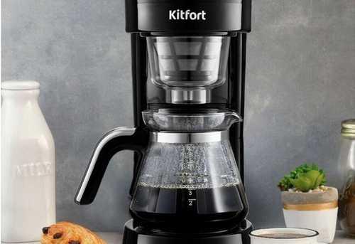 Кофеварка 2 в 1 Kitfort KT-759 новая
