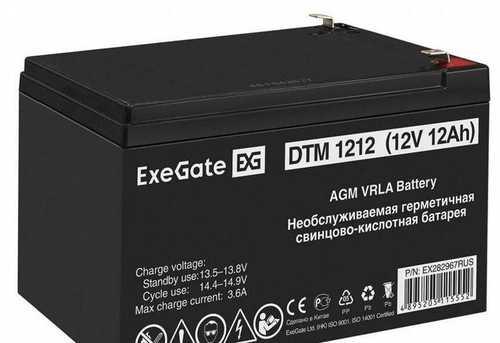Батарея для ибп Exegate DTM 1212, EX282967RUS