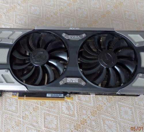 Evga GeForce GTX 1070 FTW gaming