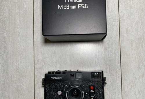 Плёночный фотоаппарат Minolta CLE