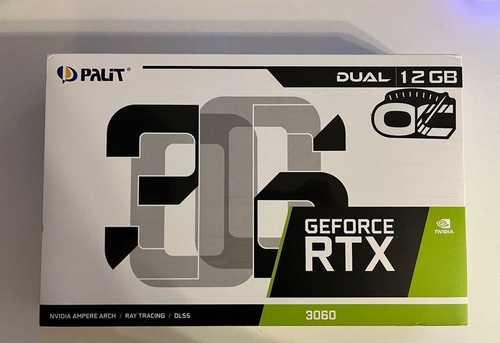 Новая Palit Dual RTX 3060 12gb видеокарта