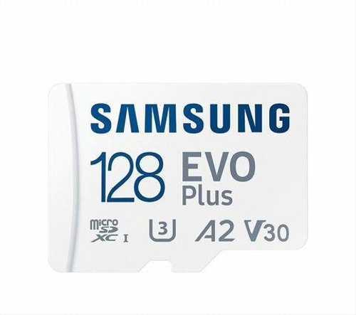 Карта памяти microSD Samsung Evo Plus 128 Gb