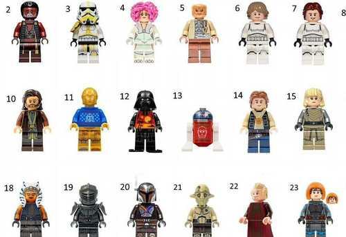 Минифигурки Lego Star Wars новые