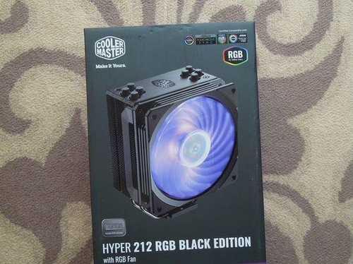 Cooler Master Hyper 212 RGB Black Edition \ NEW
