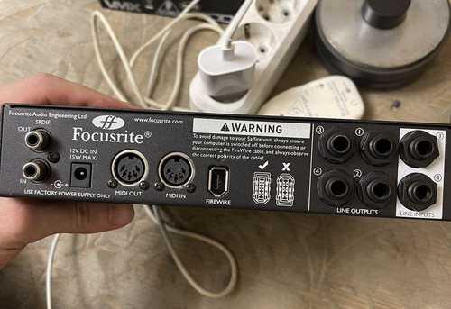 Внешняя звуковая карта Focusrite Saffire PRO 14