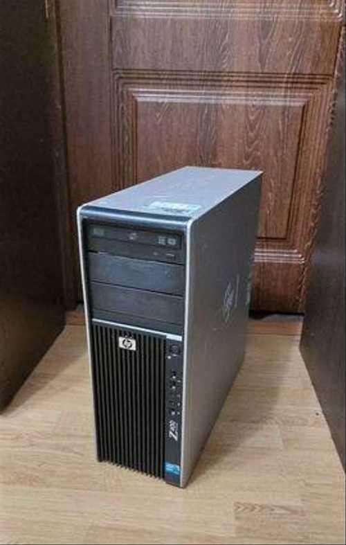 Системный блок HP workstation Z400 на xeon/ сокет