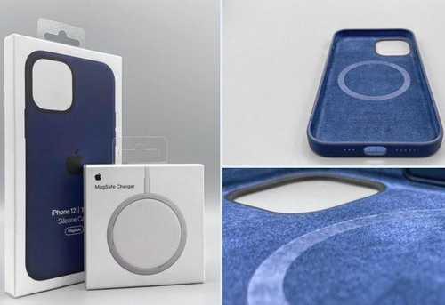 Силиконовый чехол c MagSafe Phone 12 Pro Max