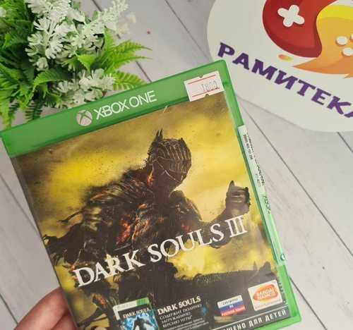 Диск с игрой на Xbox One - Dark Souls III