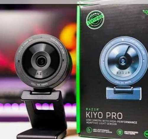 Вебкамера razer kiyo pro