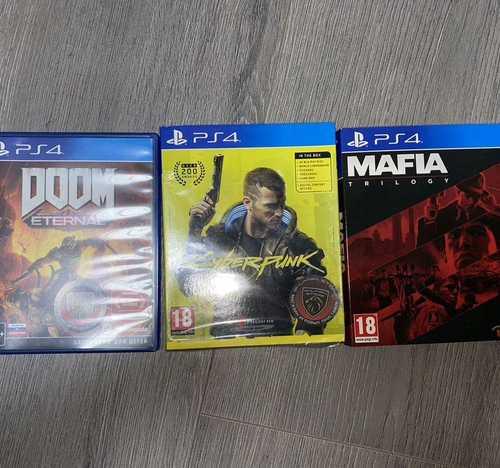 Продам игры на PlayStation 4