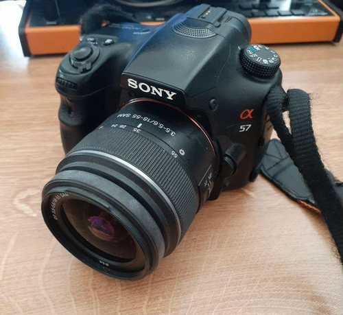 Продам фотоаппарат sony SLT-A57