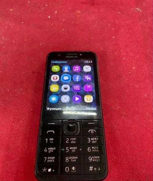 Телефон Nokia 230 (RM-1172) Dual Sim Black-Silver