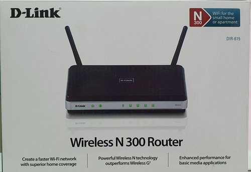 Wifi роутер D-link dir-615