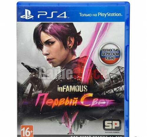 PS4 infamous: First Light (Б/У, Полностью на русском языке, cusa-00897)