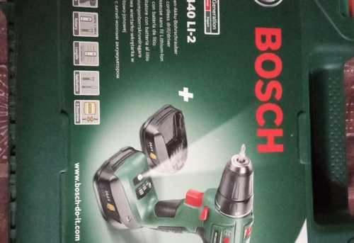 Шуруповёрт bosch