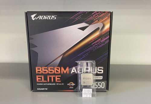 AMD Ryzen 5 5600X+ gigabyte B550M aorus elite