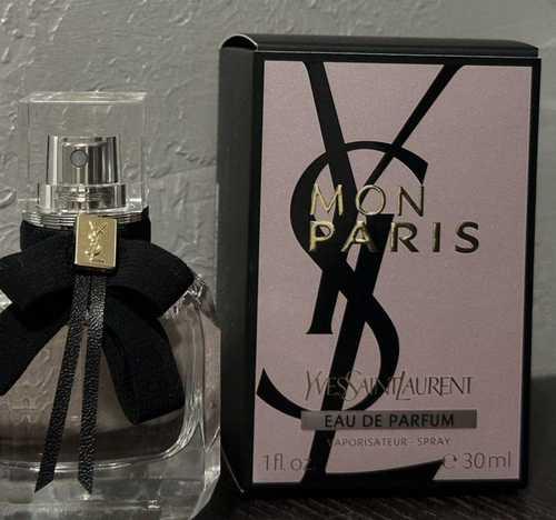 Yves saint laurent mon paris парфюмерная вода 30мл