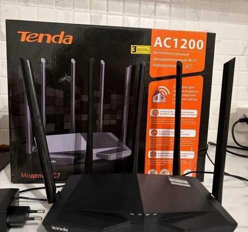 Wi fi роутер tenda ac1200