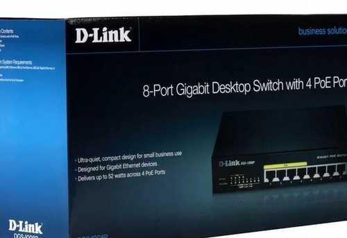 Коммутатор D-Link DGS-1008P - Новый в упаковке