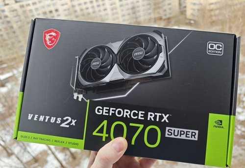 MSI GeForce RTX 4070 Super Ventus 2X OC 12GB