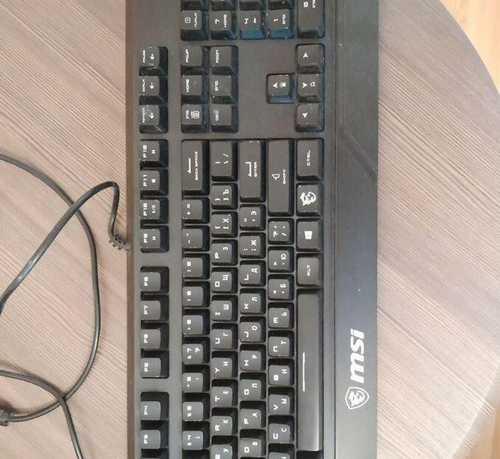 Игровая клавиатура Msi vigor gk20