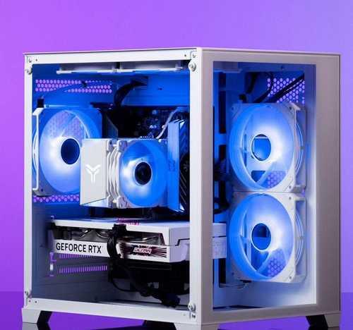 Игровой пк enigma389 RTX 4070 super 12GB NEW i5-12400F Evesky AquaBox O11 Dynamic Evo argb white