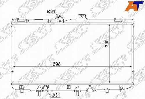 Радиатор toyota sprinter